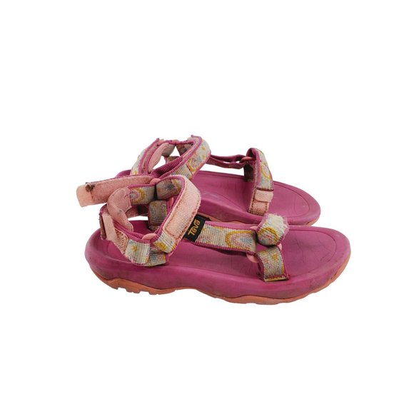 Teva | Shoes | Teva Girls Pink Hurricane Xlt 2 19390t Rainbow Star ...